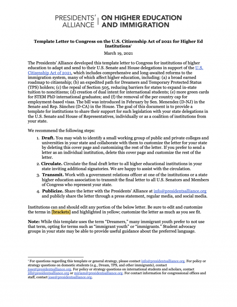 Template Letter To Congress On The U S Citizenship Act Of 2021 For template-letter-to-congress-on-the-u-s-citizenship-act-of-2021-for